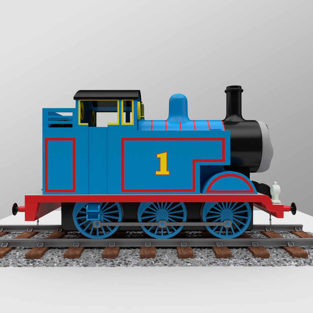 3d Thomas Tank Engine Model