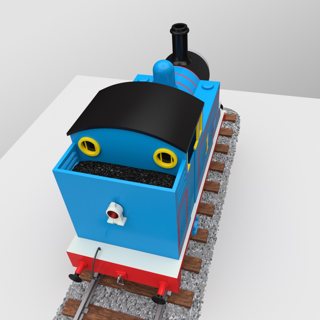 3d Thomas Tank Engine Model
