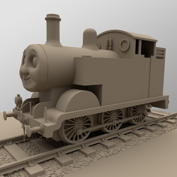 3d thomas tank engine model