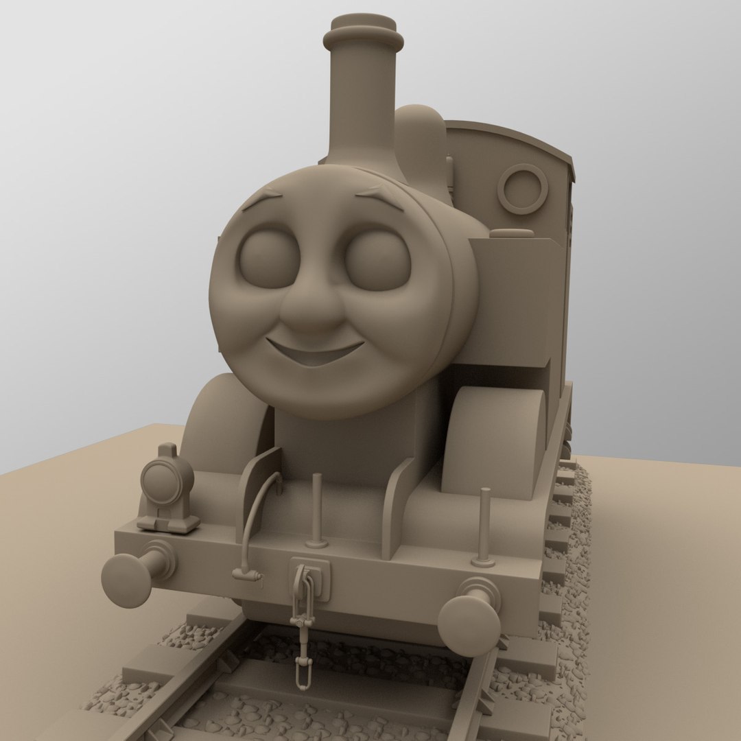 3d Thomas Tank Engine Model