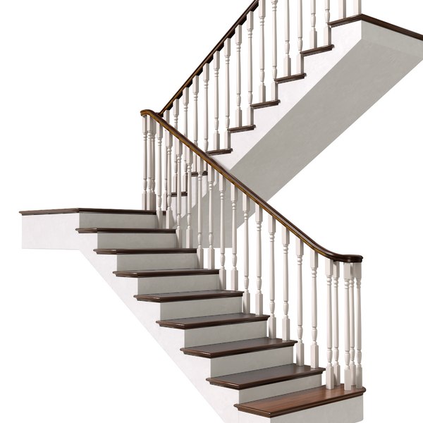 Classic Stair Modern 3D model 3D model - TurboSquid 1932645