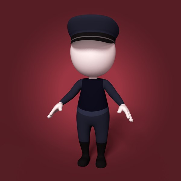Police Officer Blender Models for Download | TurboSquid