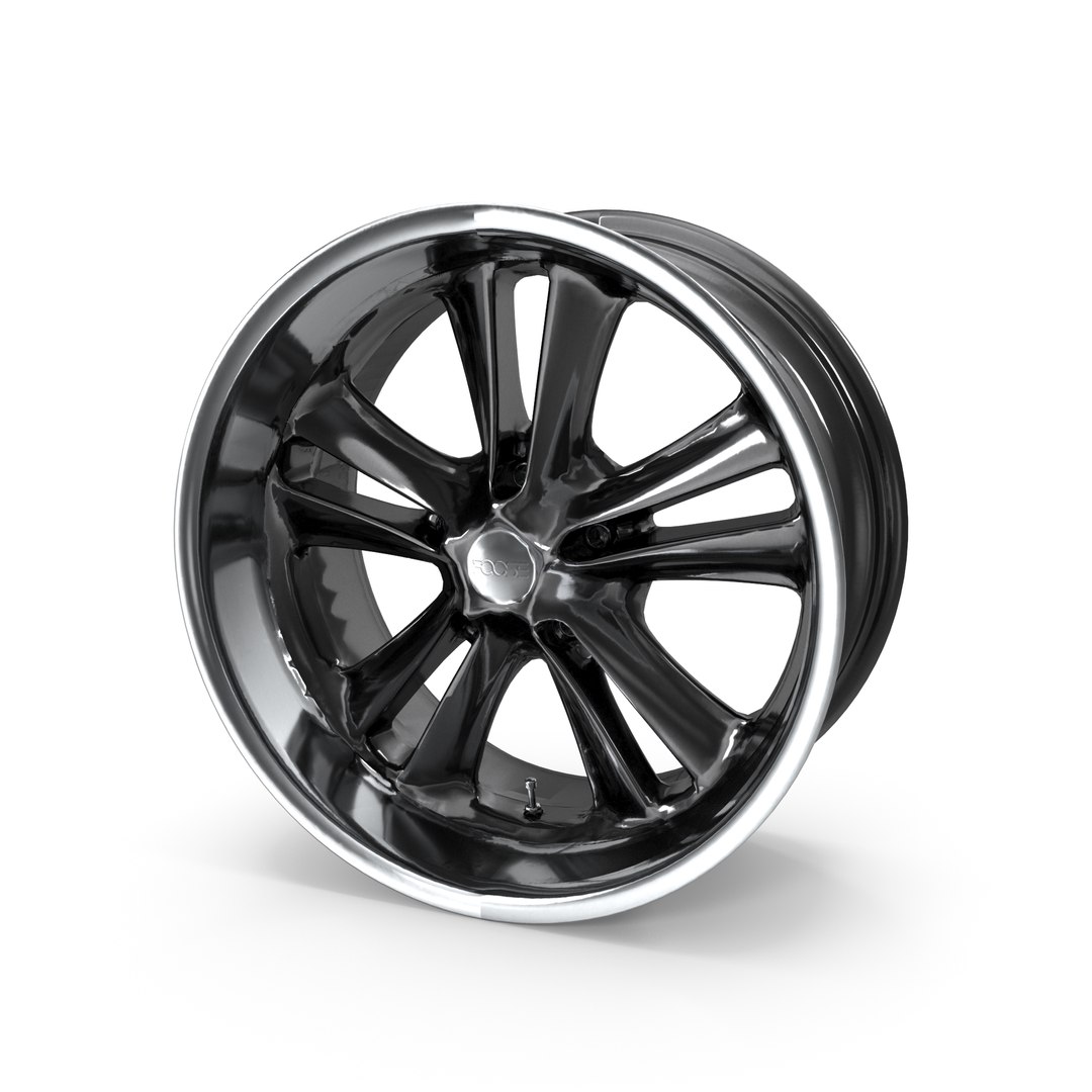 FOOSE Knuckle Wheel 17x7 Textured Gray With Diamond Cut Lip 1965-1973 ...
