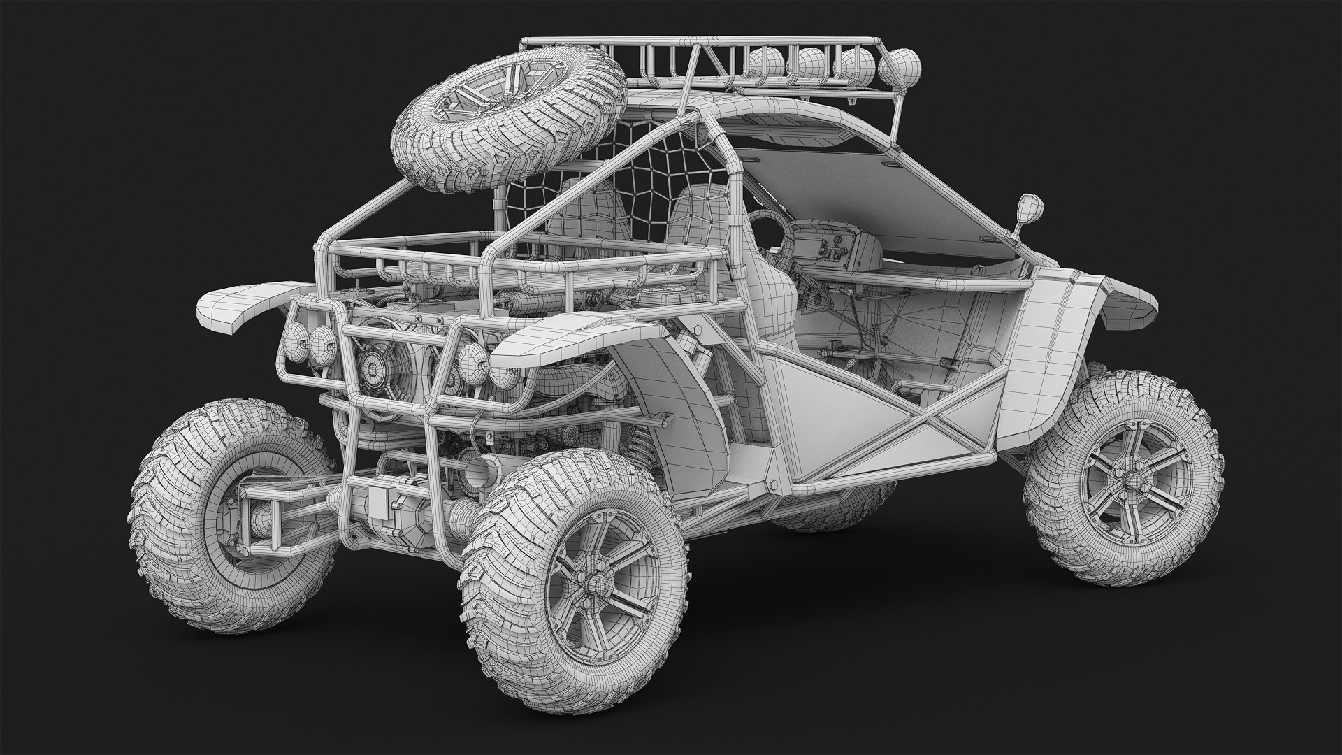 3D Dune Buggy 1500CC model - TurboSquid 2001121