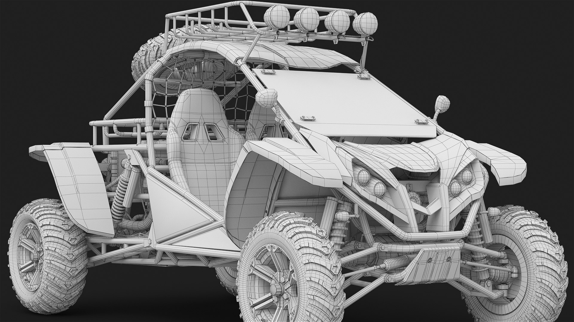 3D Dune Buggy 1500CC model - TurboSquid 2001121