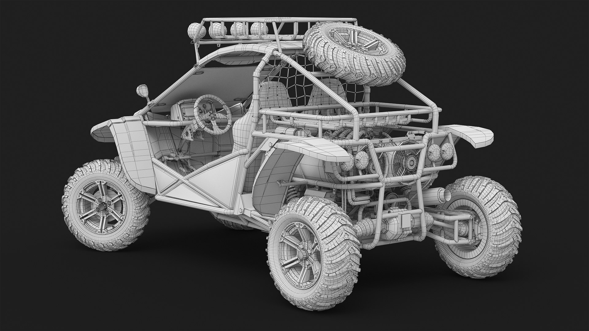 3D Dune Buggy 1500CC model - TurboSquid 2001121