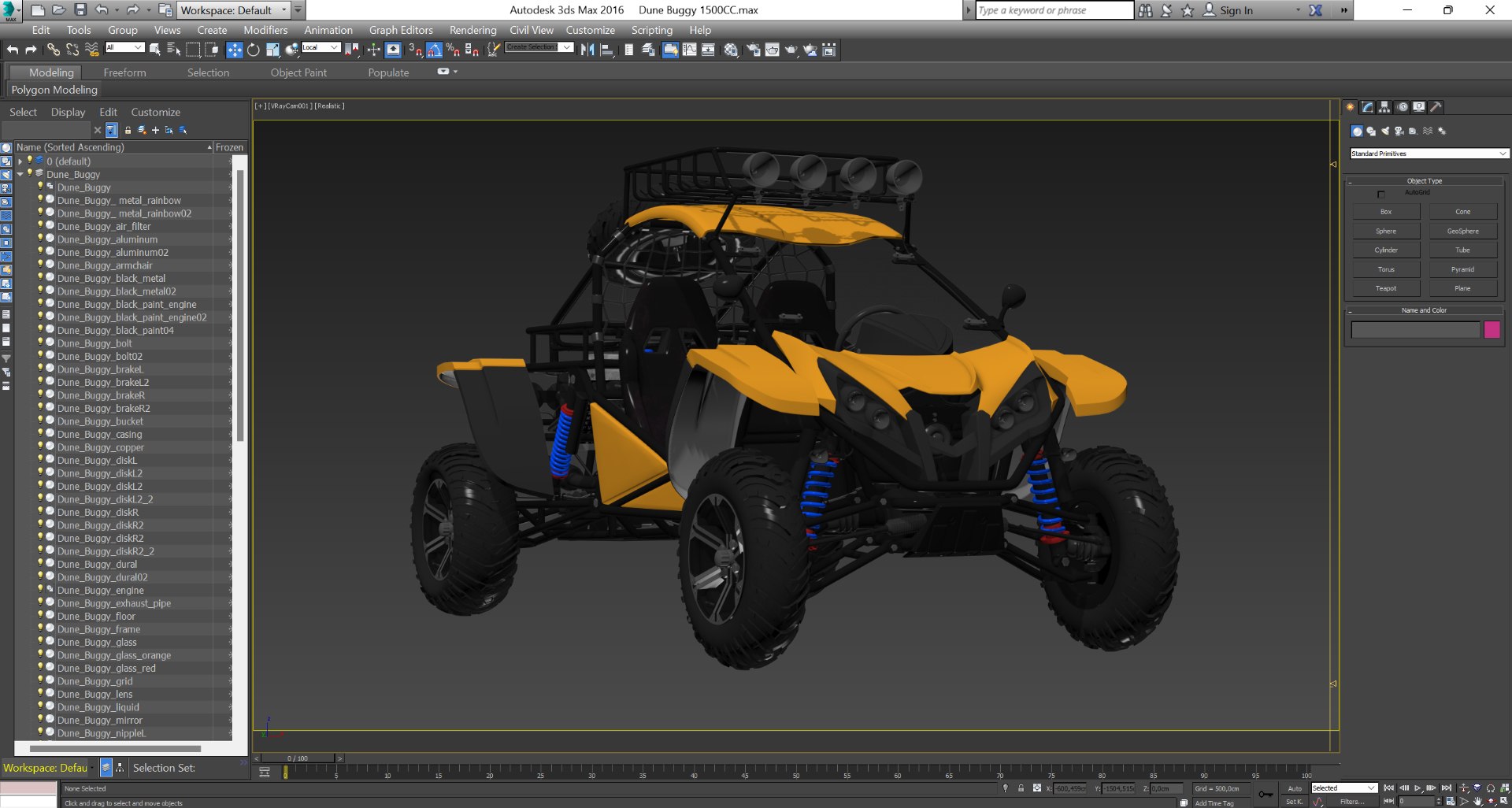 3D Dune Buggy 1500CC model - TurboSquid 2001121