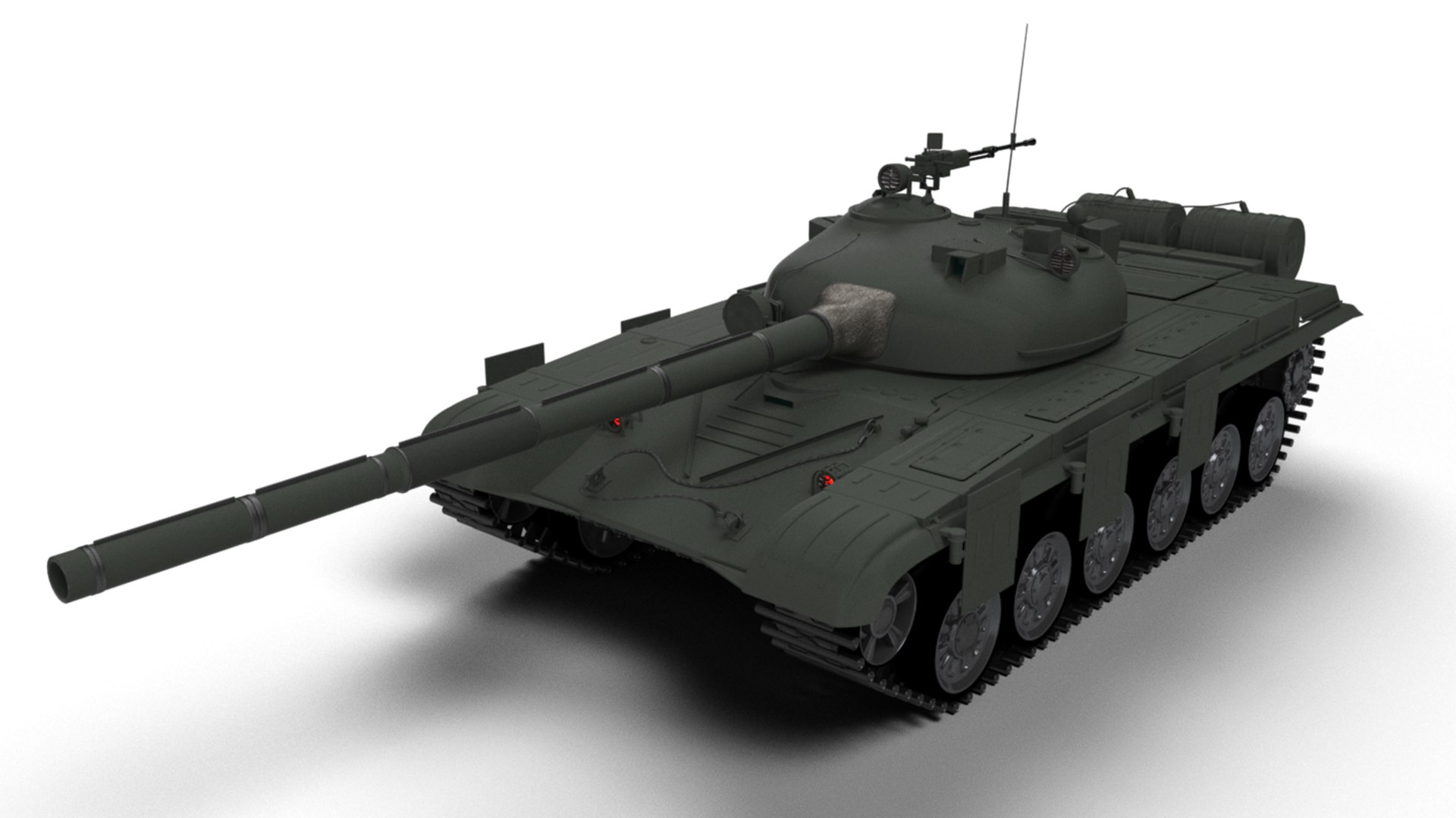 3d Obj Tank T 72