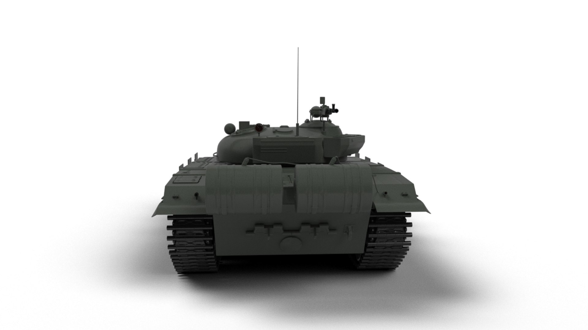 3d Obj Tank T 72
