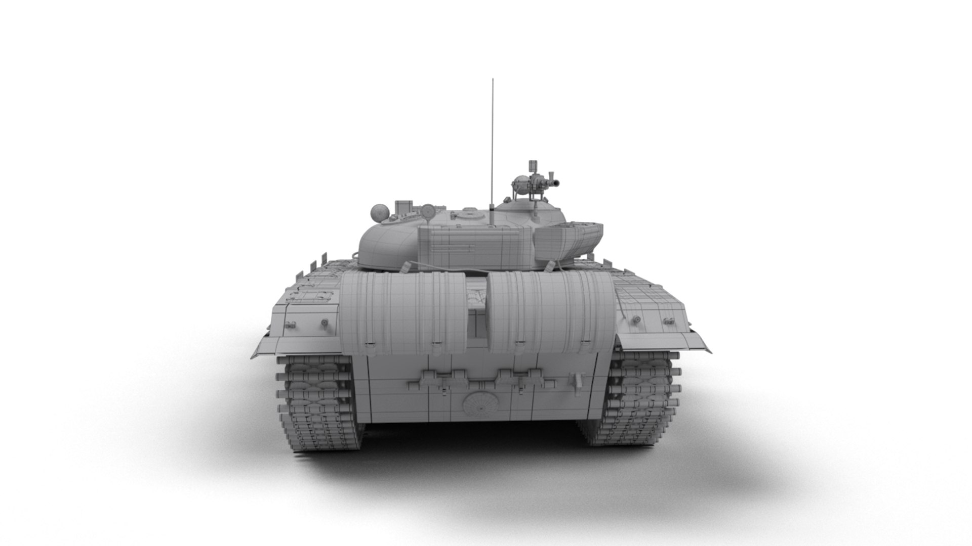 3d Obj Tank T 72