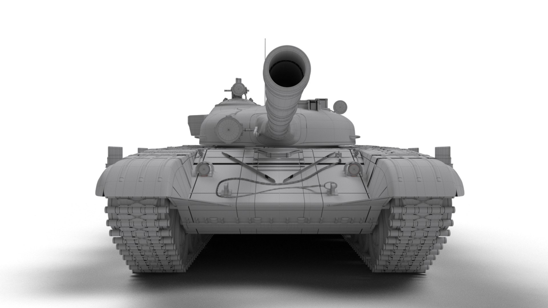 3d Obj Tank T 72