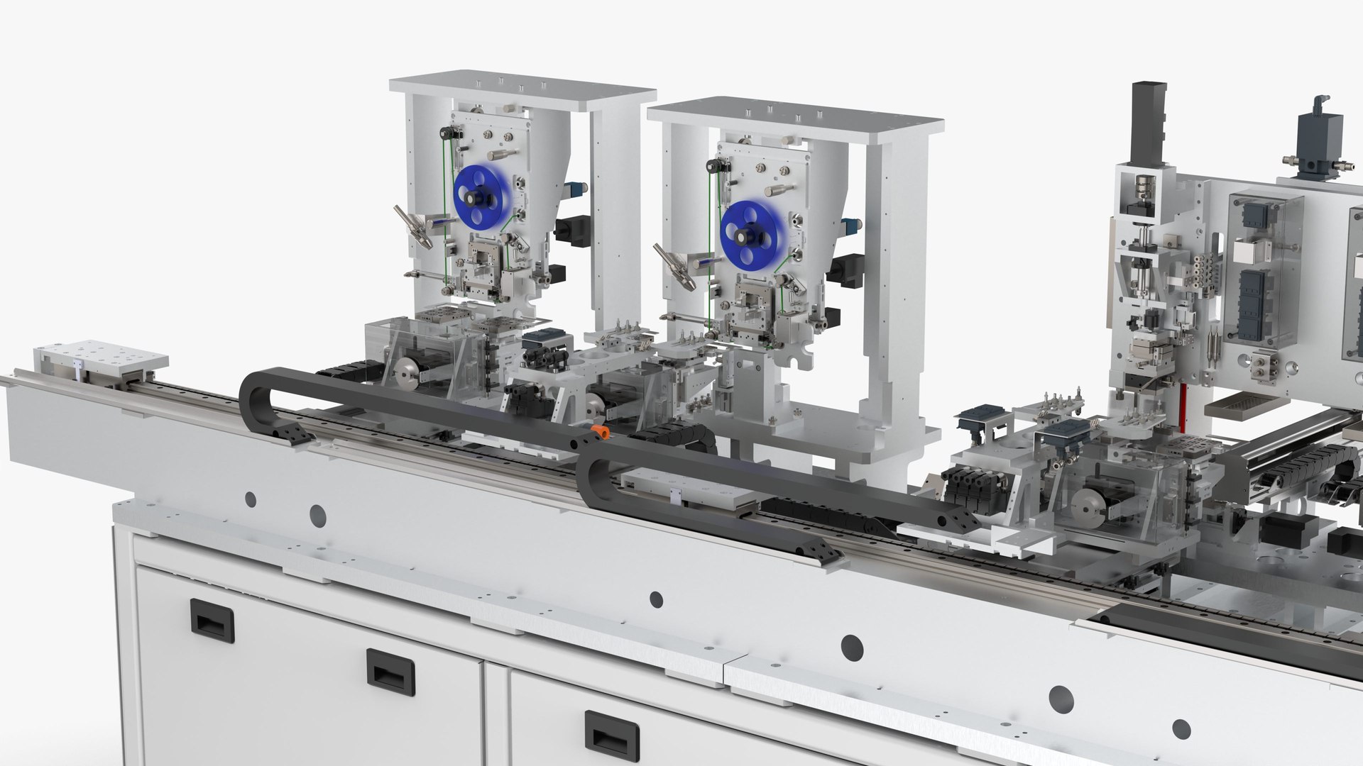 3D Automatic Multi Station ACF Taping And Pre Pressing Machine ...