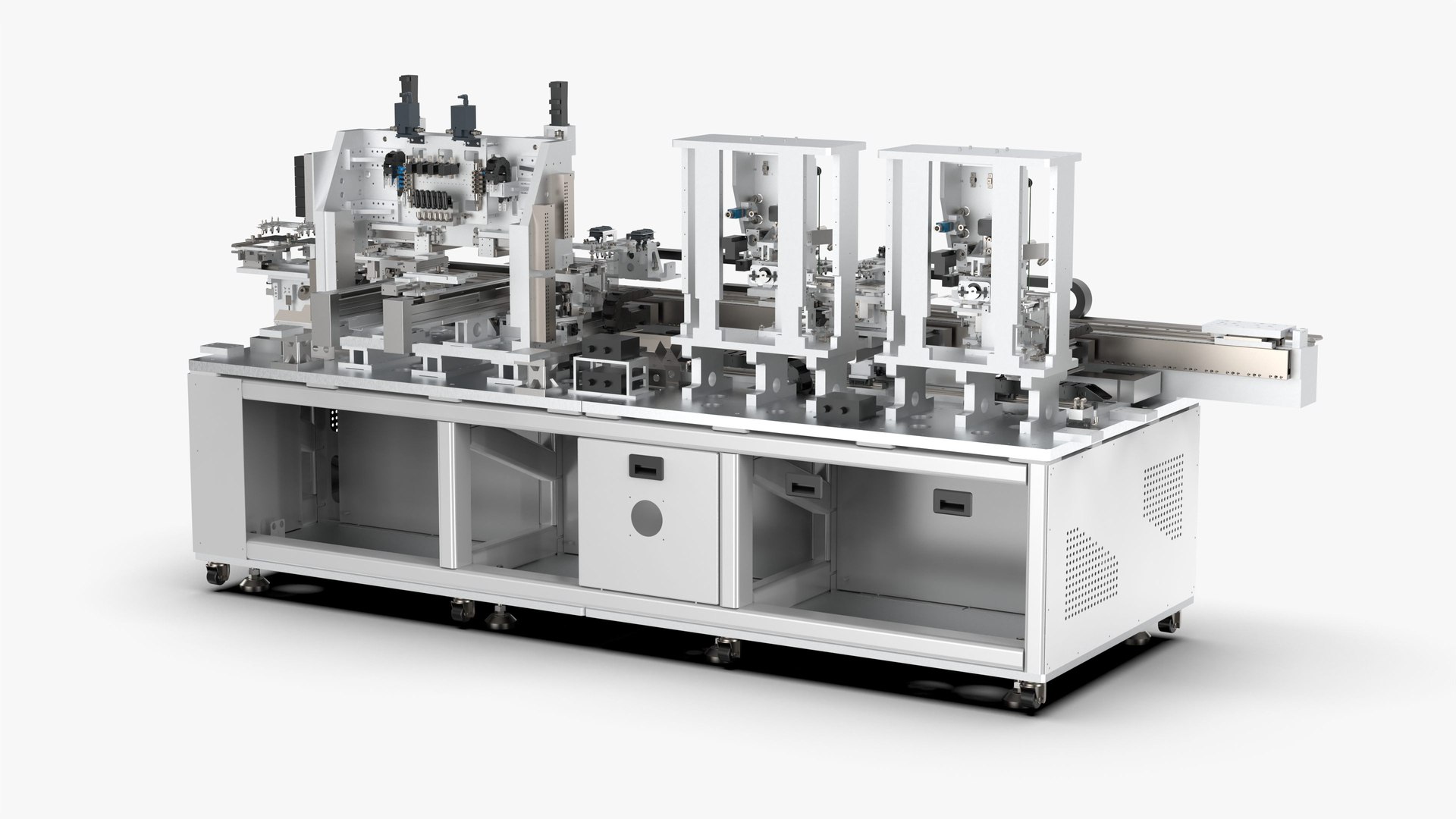 3D Automatic Multi Station ACF Taping And Pre Pressing Machine ...