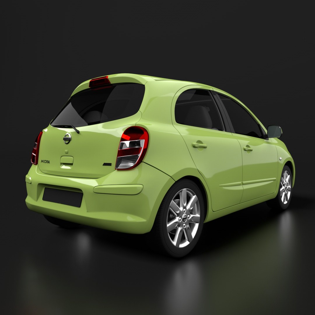 Nissan Micra Nissan March 3D Model - TurboSquid 2489774