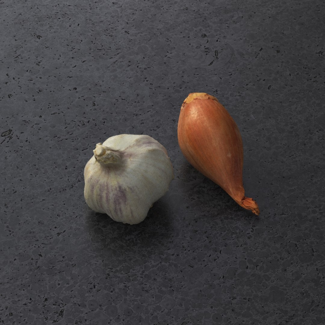 Fruit Vegetable Scenes 3d Model