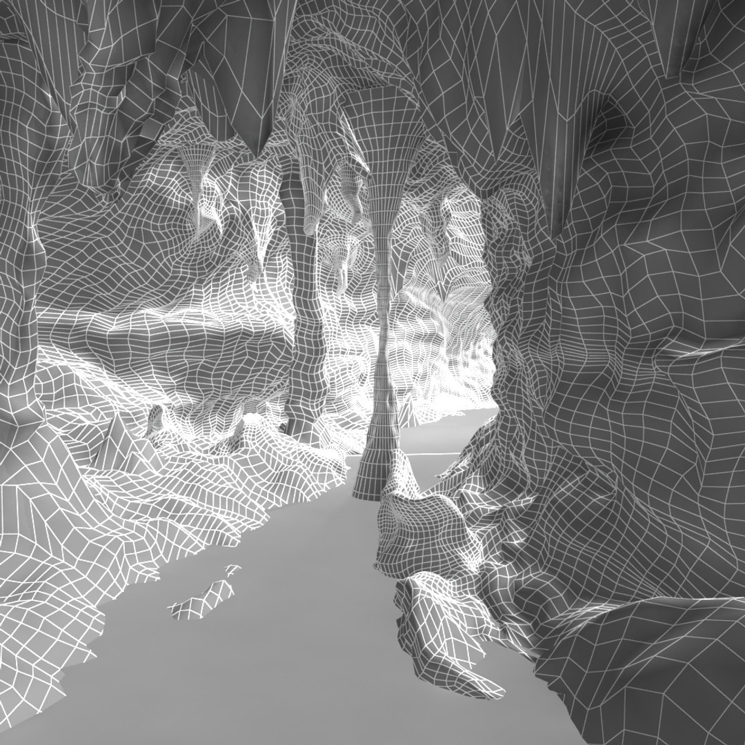 3D Ice Cave Model - TurboSquid 1390516