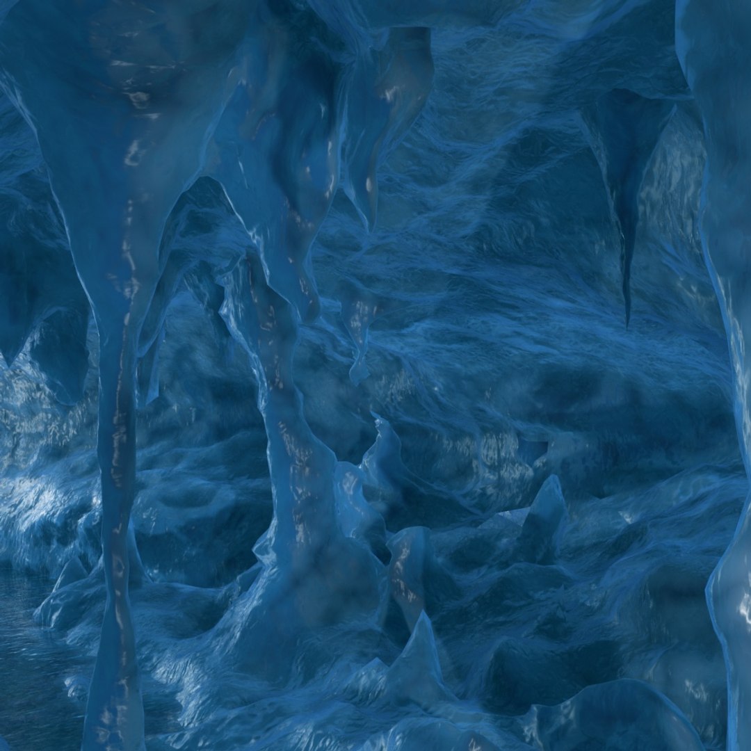 3D Ice Cave Model - TurboSquid 1390516