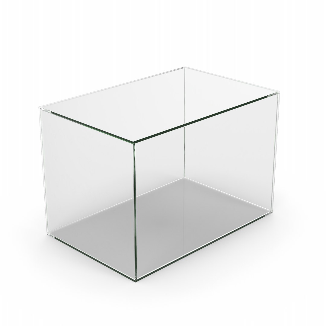 3D Glass Display Case Model - TurboSquid 2190109