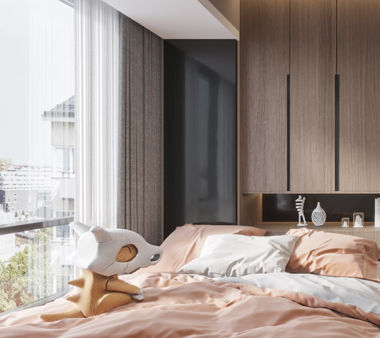 Modern tatami bedroom model 3D model - TurboSquid 2062362