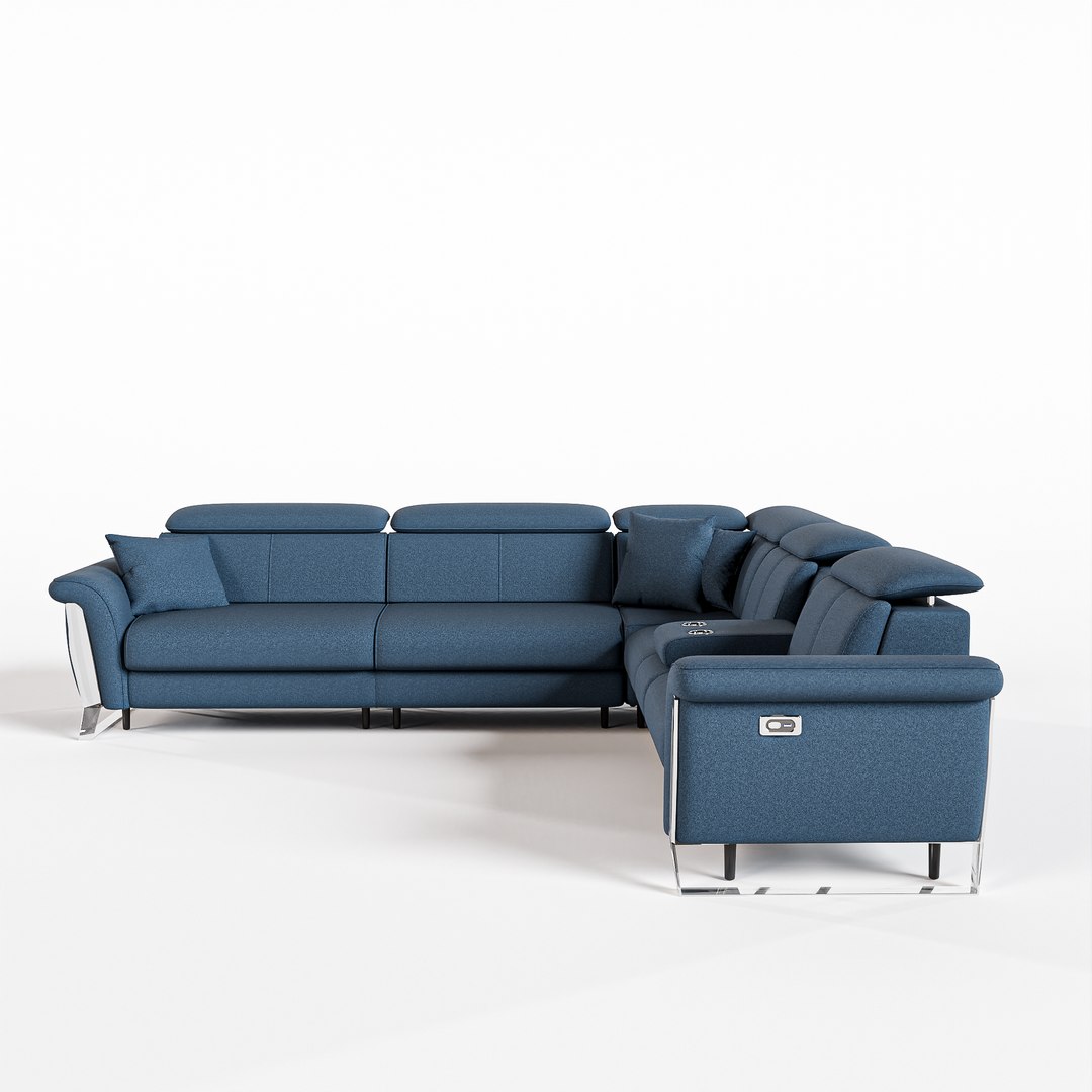 Mizart Corner Sofa 3D - TurboSquid 2242146