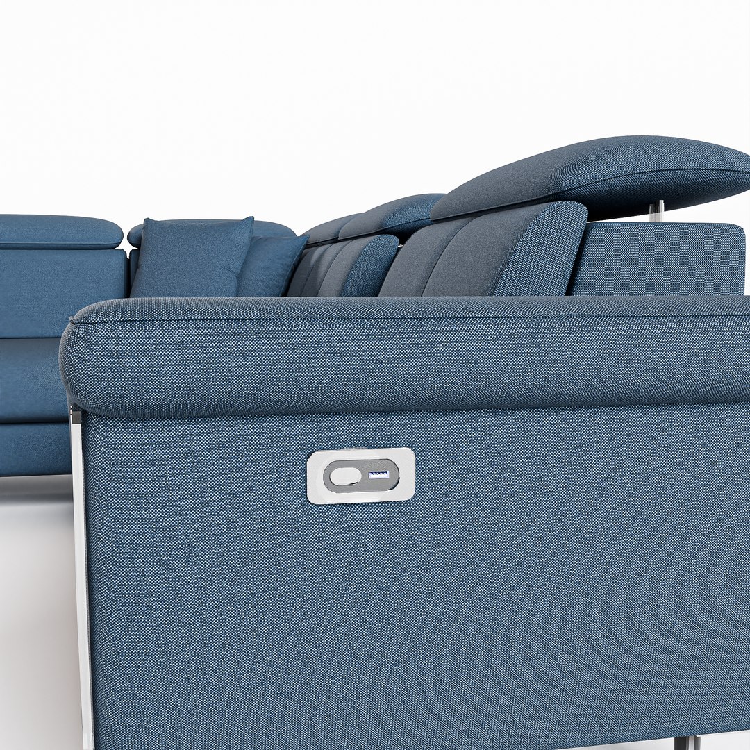 Mizart Corner Sofa 3D - TurboSquid 2242146