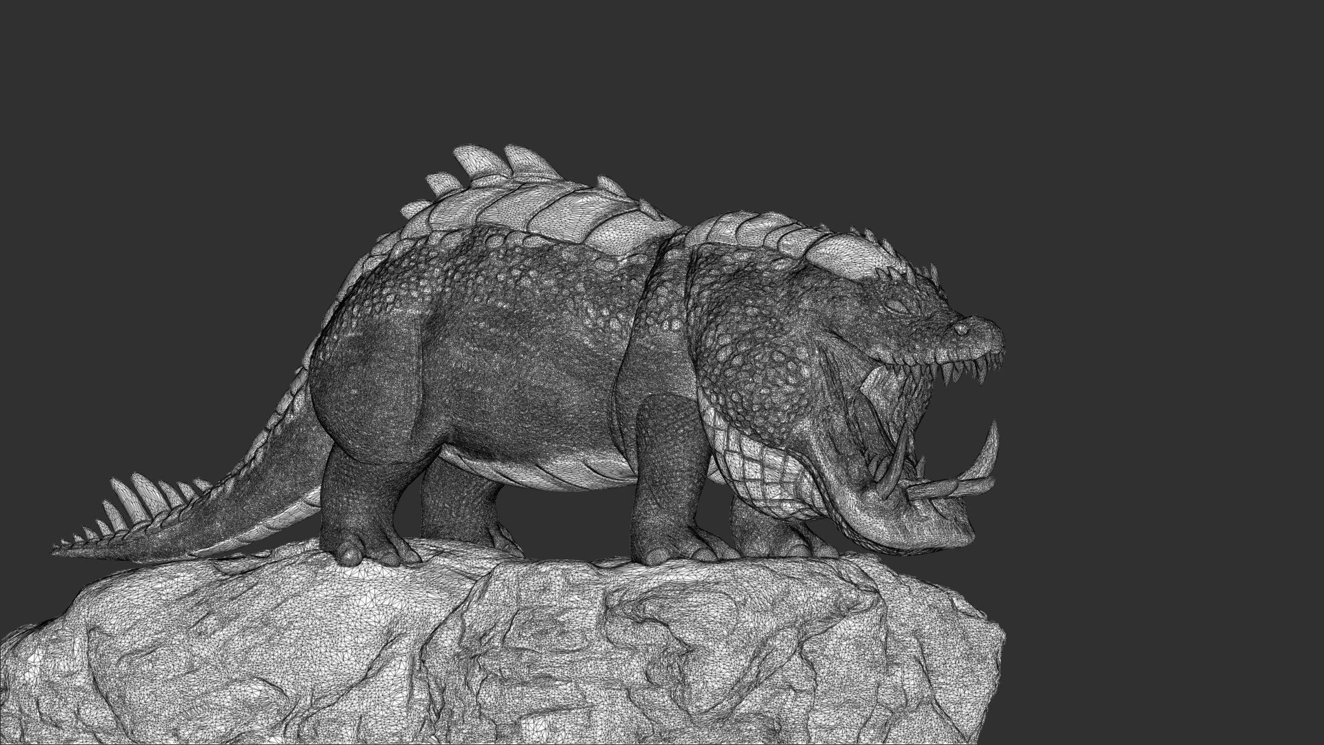 Chimera 3d print model 3D model - TurboSquid 1716051