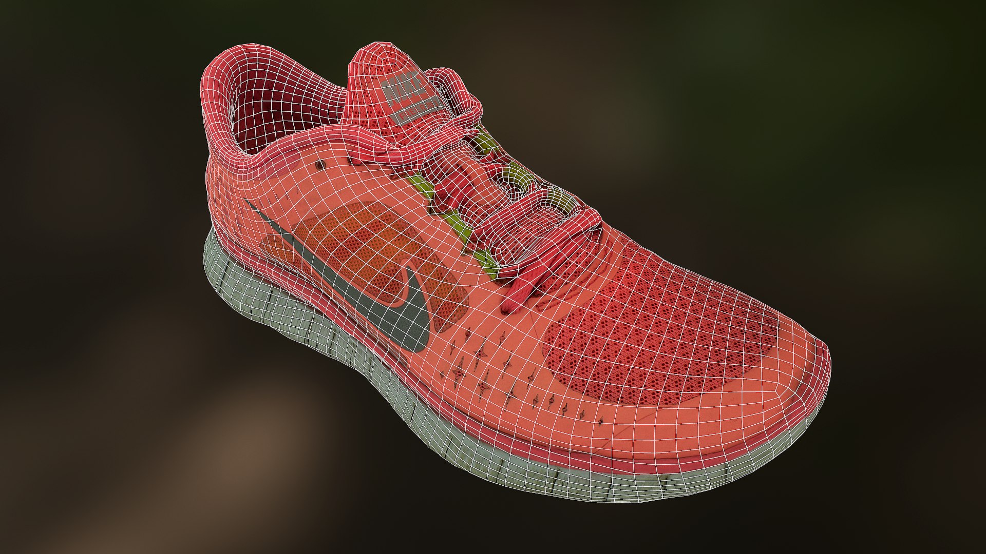 3D Model Worn Nike Run 3 - TurboSquid 1275848