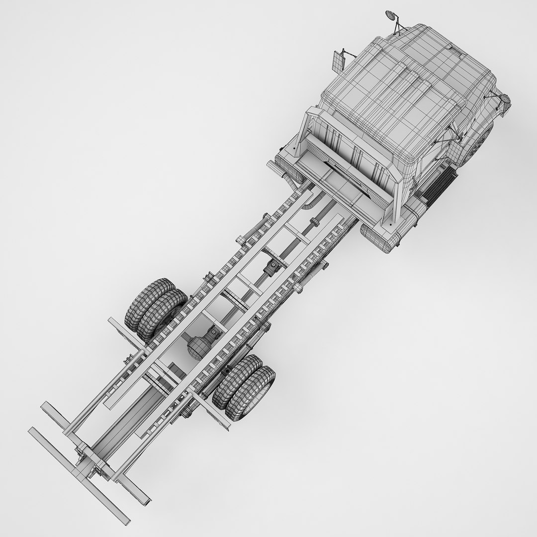 Truck international 4700 3D model - TurboSquid 1244705