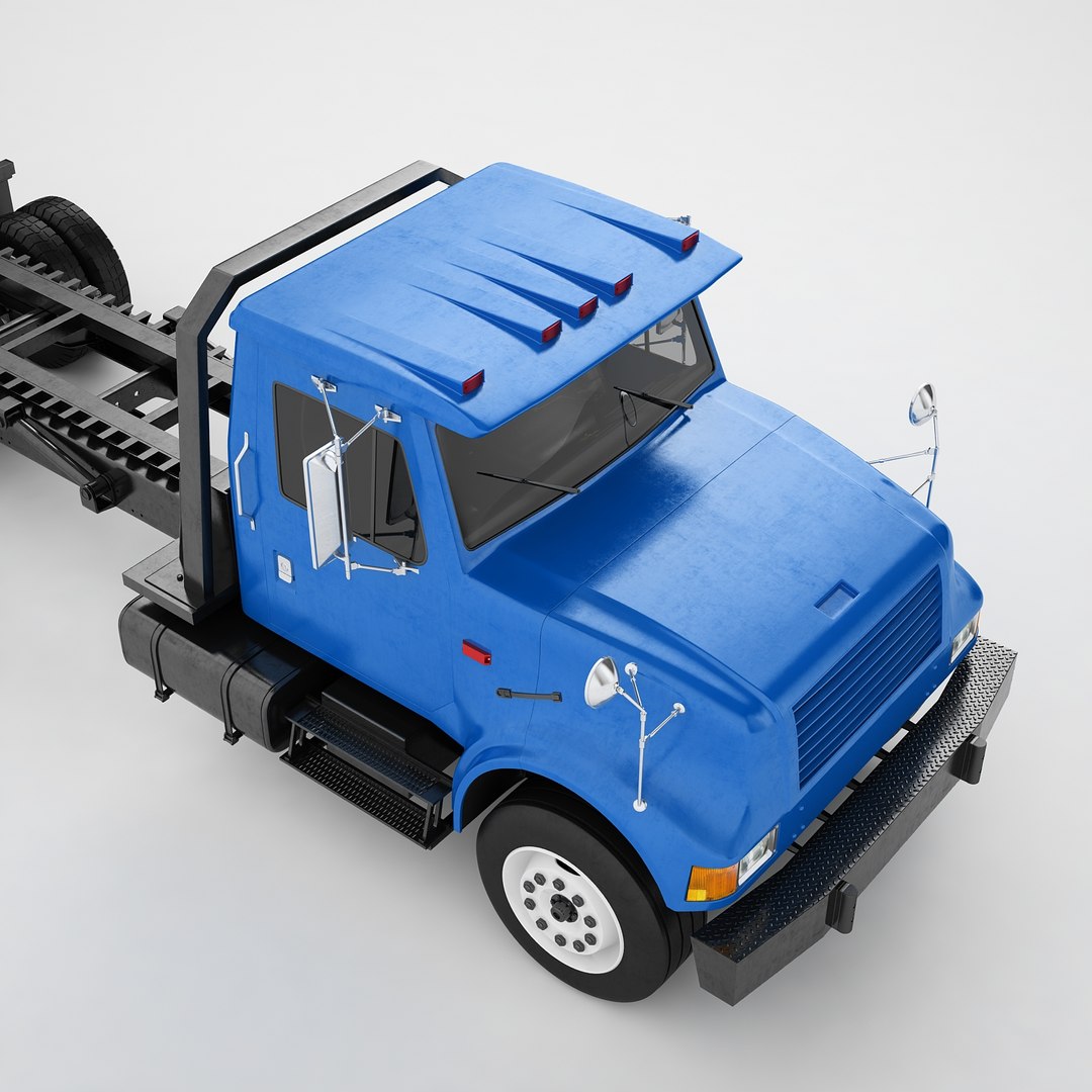 Truck international 4700 3D model - TurboSquid 1244705