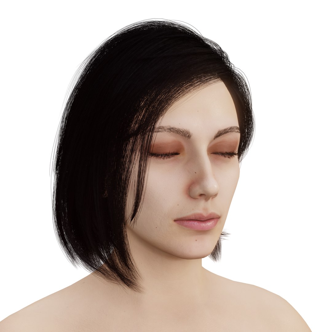 3D Basic Woman Model - TurboSquid 1931928