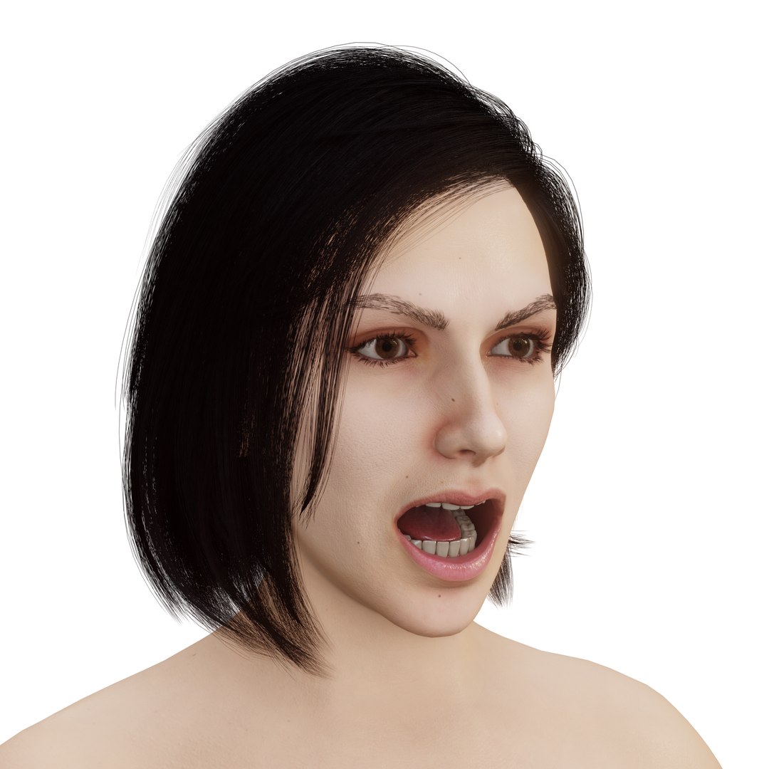 3D Basic Woman Model - TurboSquid 1931928