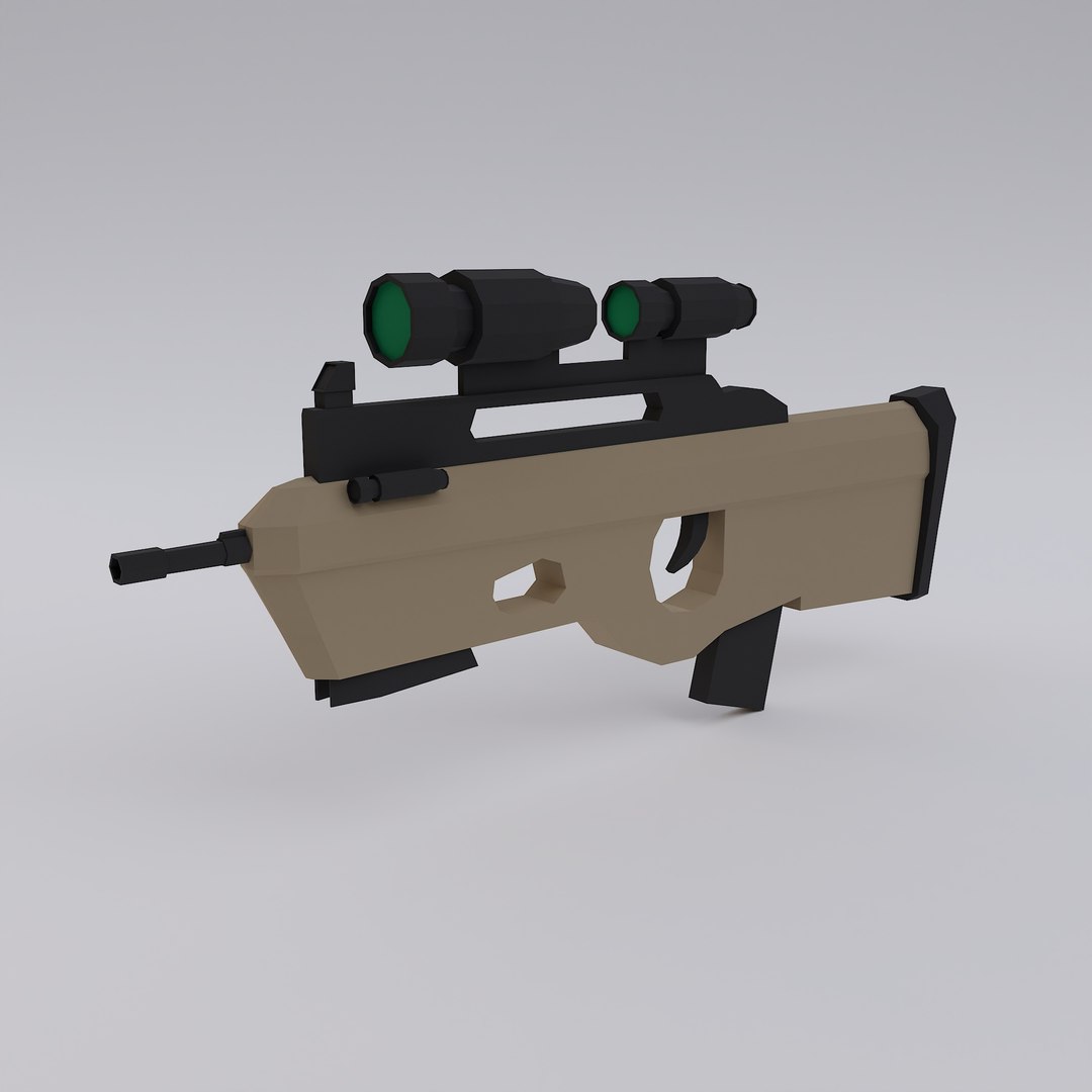 FN F2000 Assault Rifle Gun 3D Model - TurboSquid 1992902