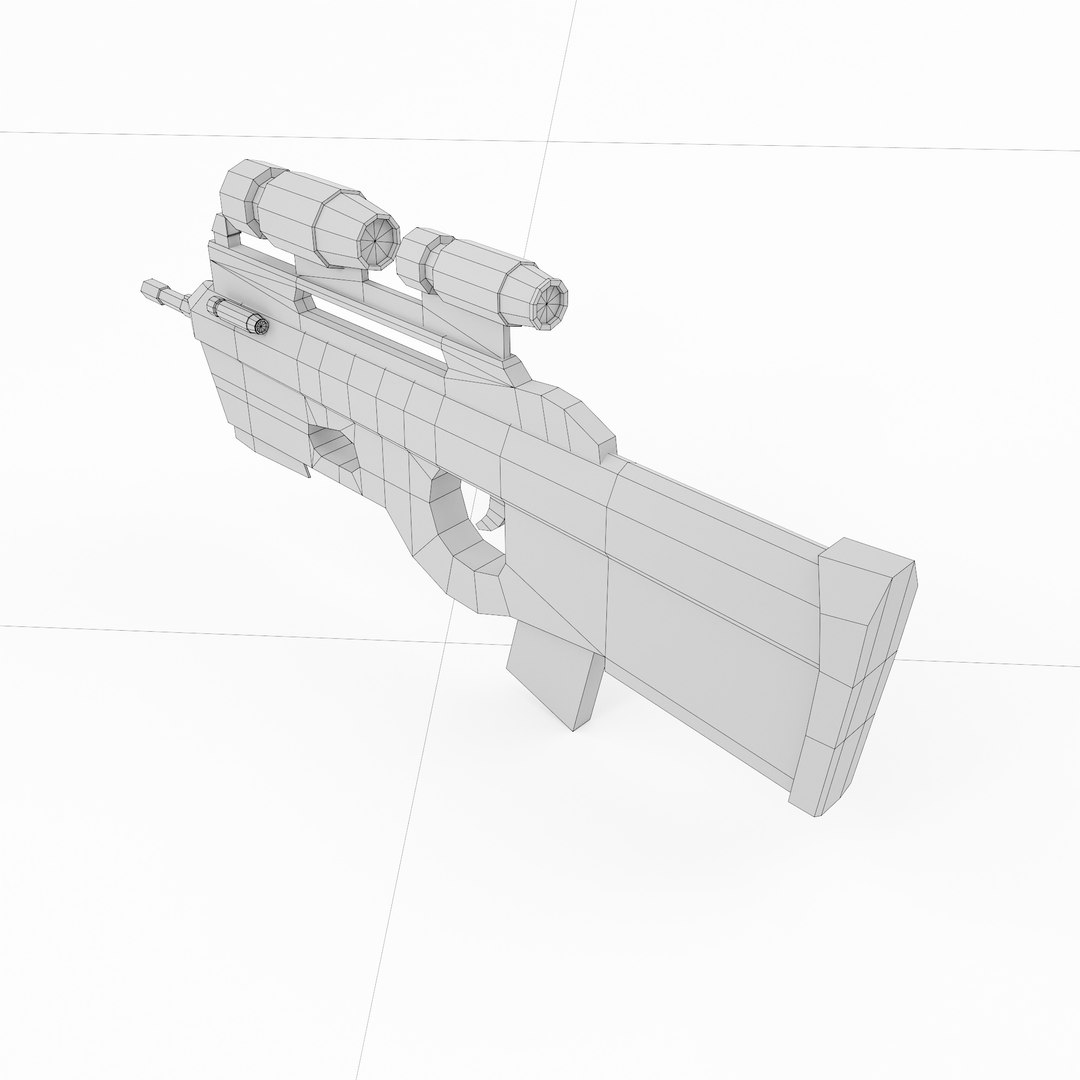 FN F2000 Assault Rifle Gun 3D Model - TurboSquid 1992902