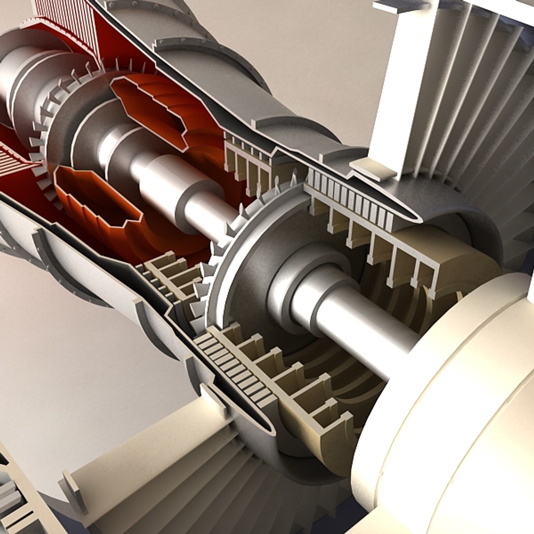 Jet Engine 3D Model - TurboSquid 420439