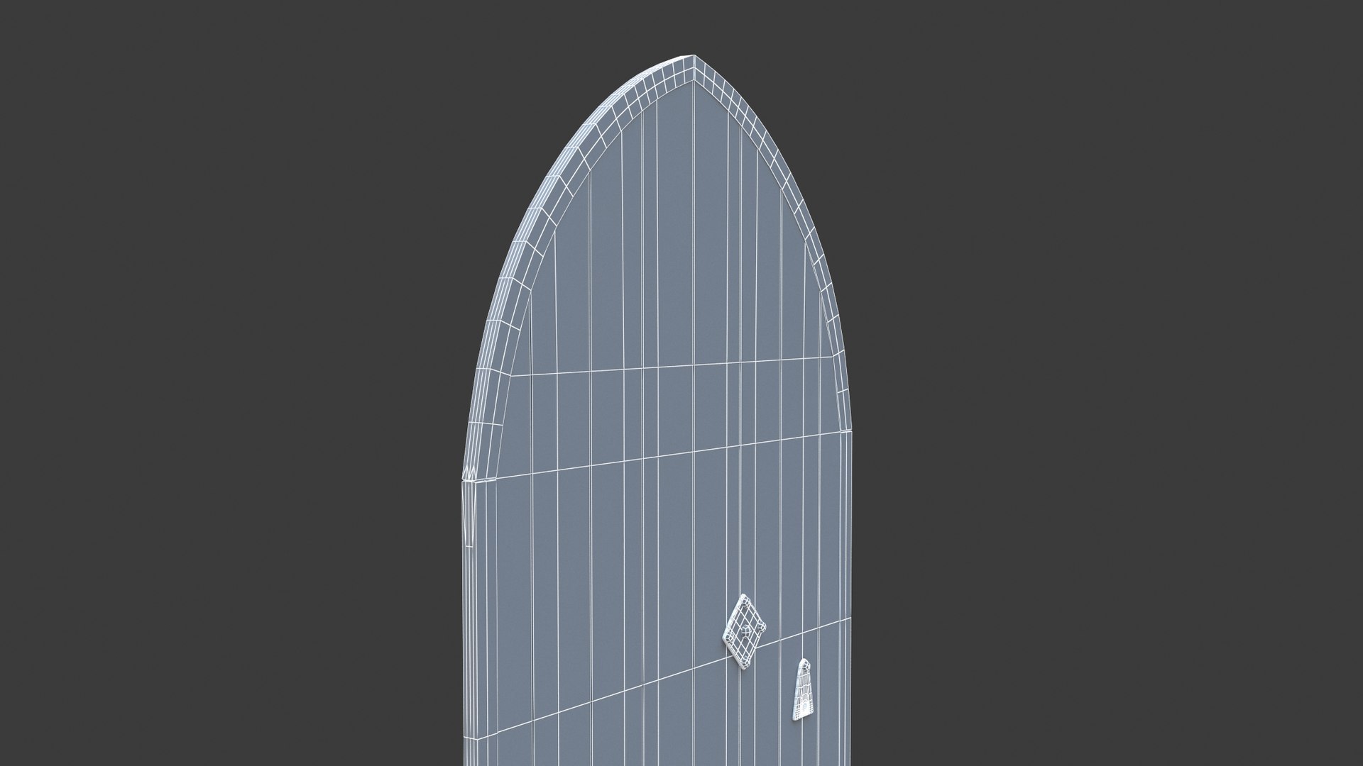 3D Castle Door 08 Low Poly Realistic - TurboSquid 1923545