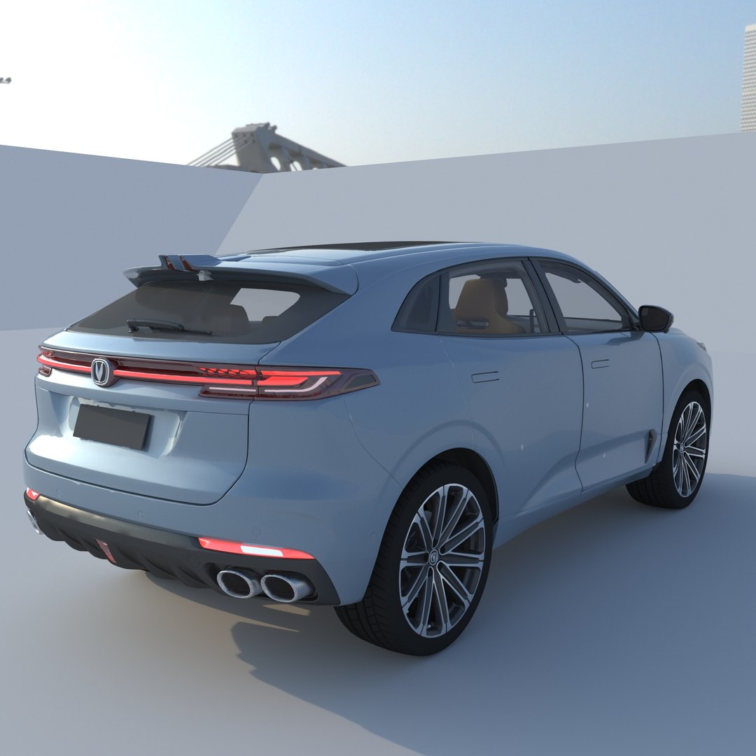 3D Changan UNI-K Model - TurboSquid 2231836