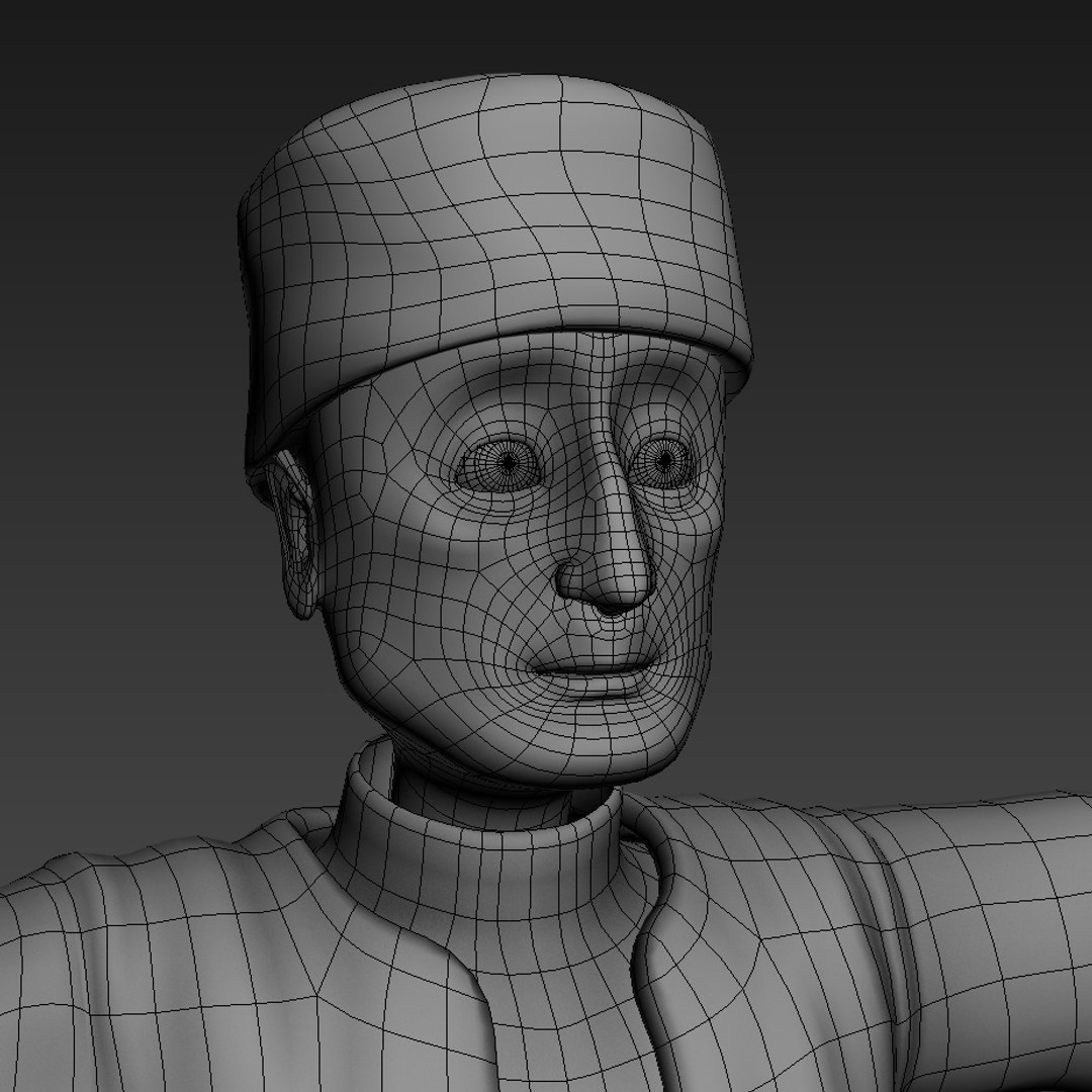 3D Man Face Model - TurboSquid 1463819