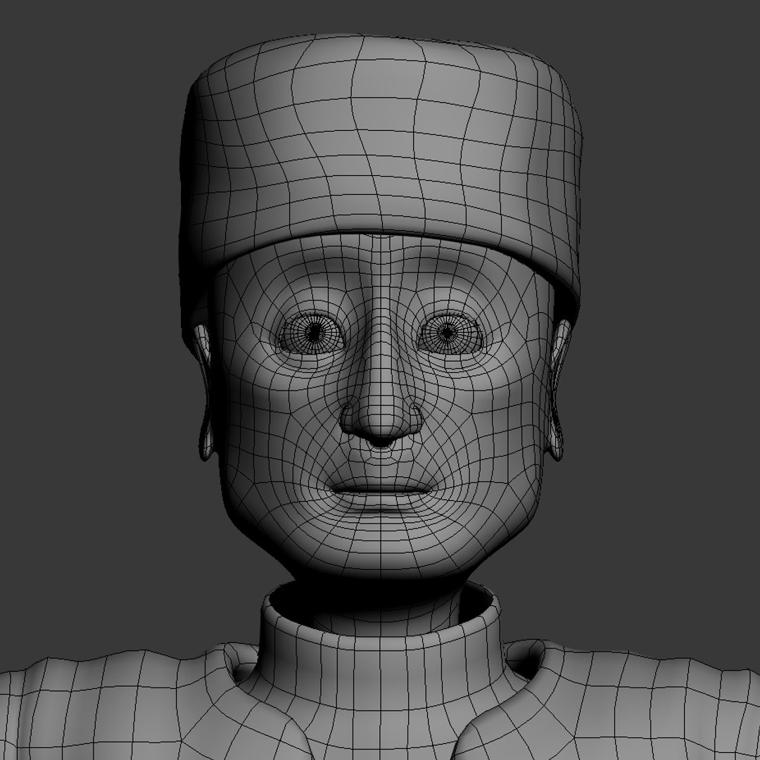 3D Man Face Model - TurboSquid 1463819
