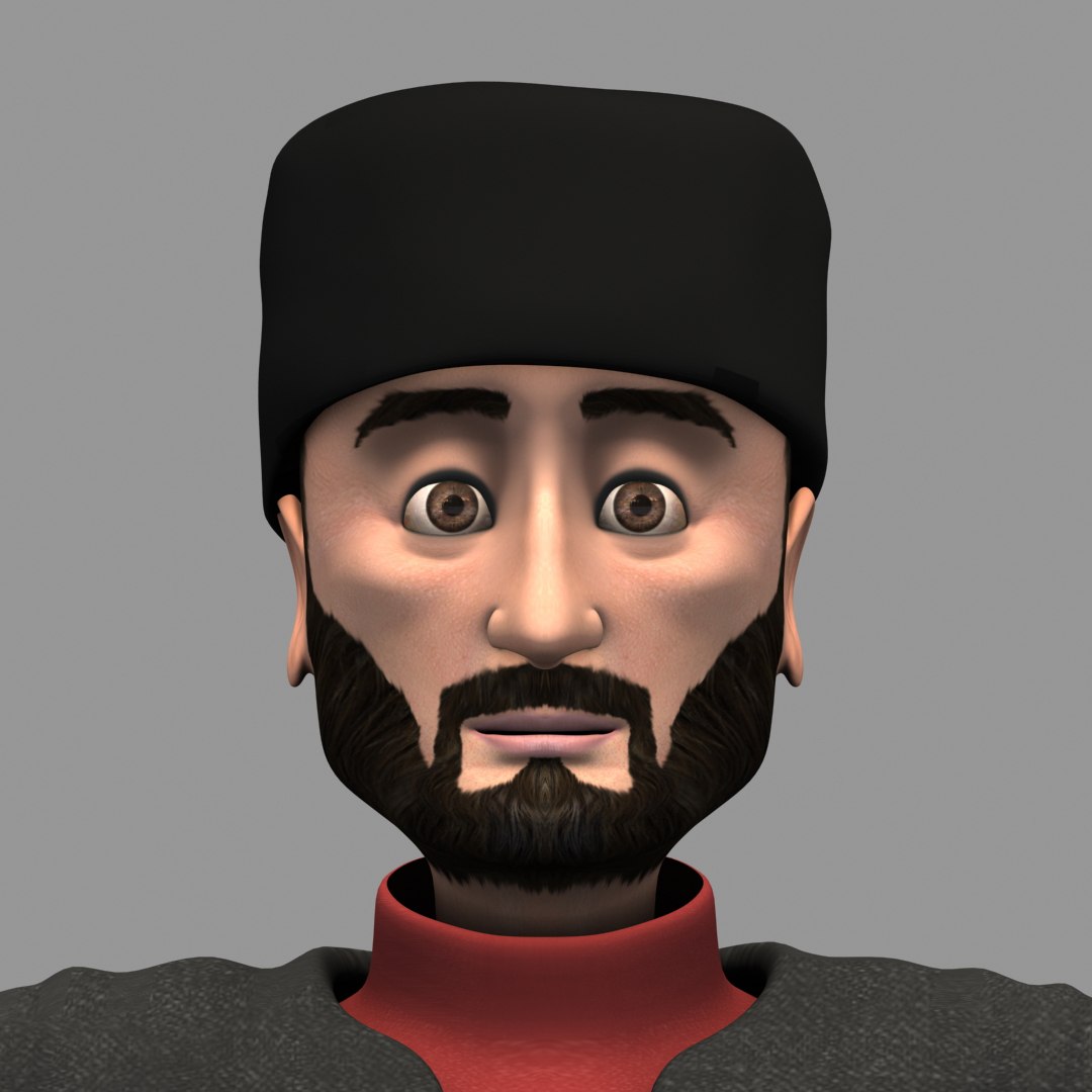 3D Man Face Model - TurboSquid 1463819