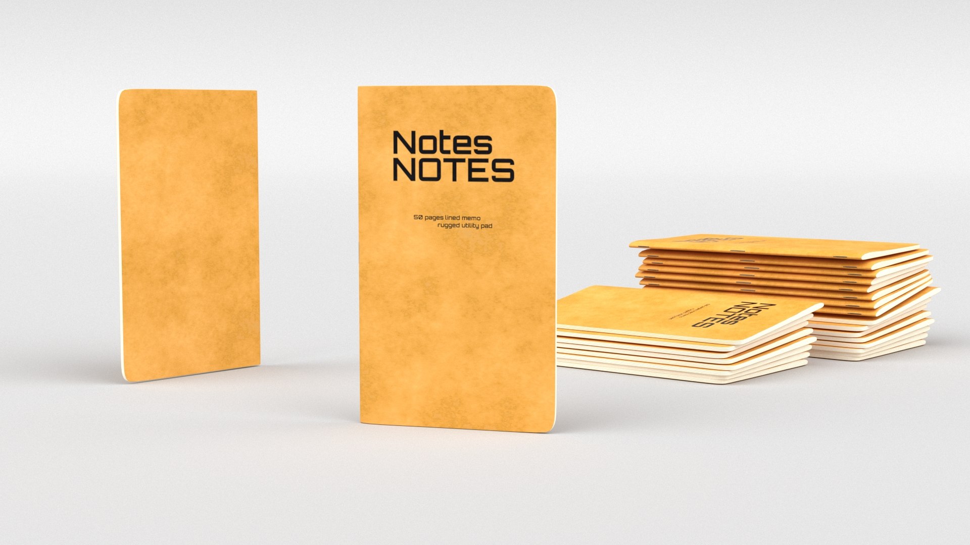Pocket memo notebook 3D model - TurboSquid 1593846