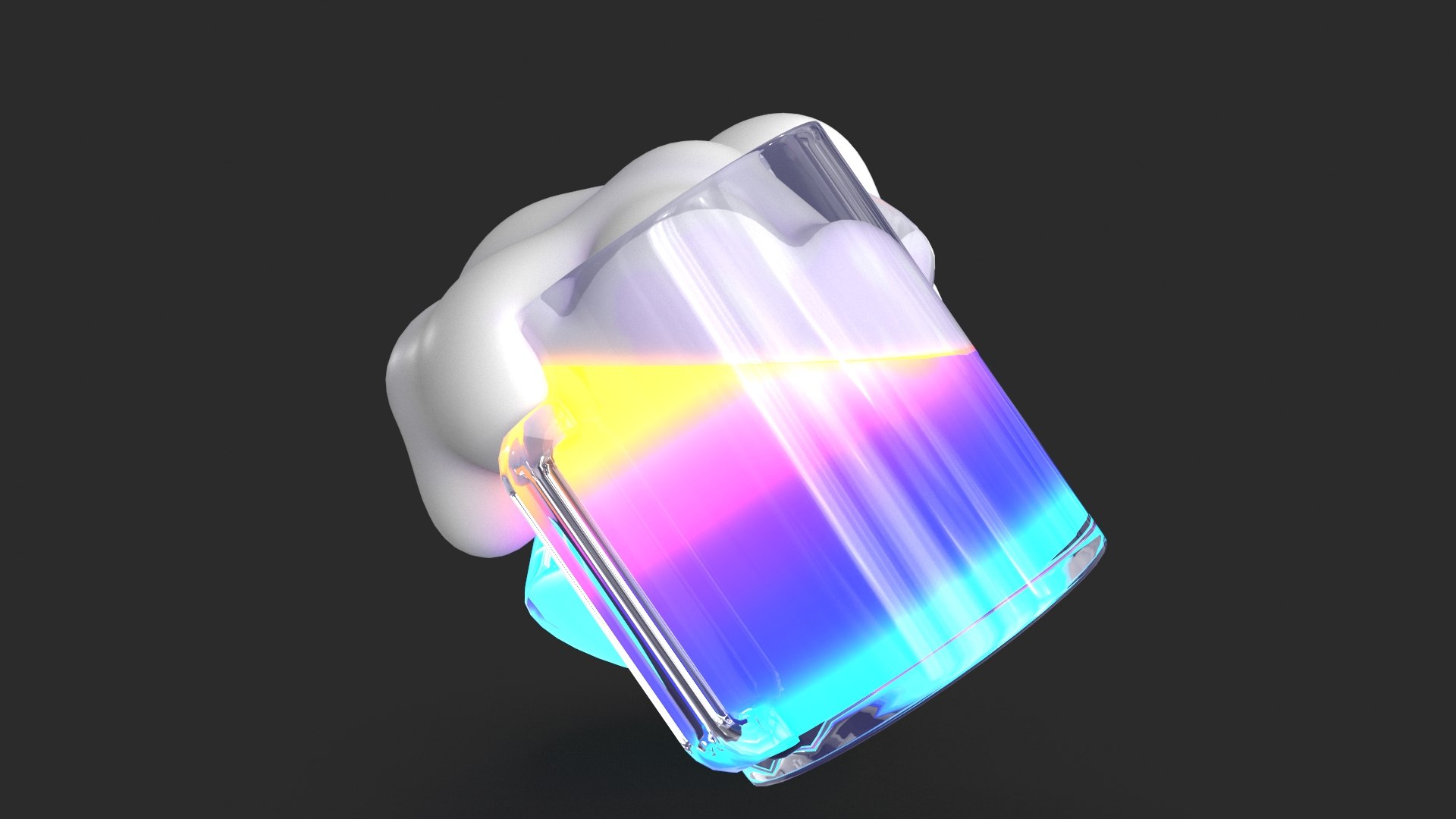 3D Cheers Icon Model - TurboSquid 2101980