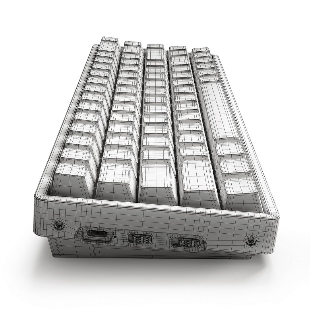 Mechanical Keyboard Keychron K6 3D Model - TurboSquid 2258960