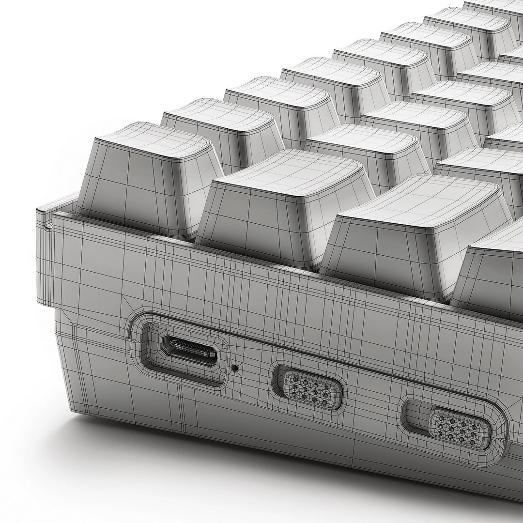 Mechanical Keyboard Keychron K6 3D Model - TurboSquid 2258960