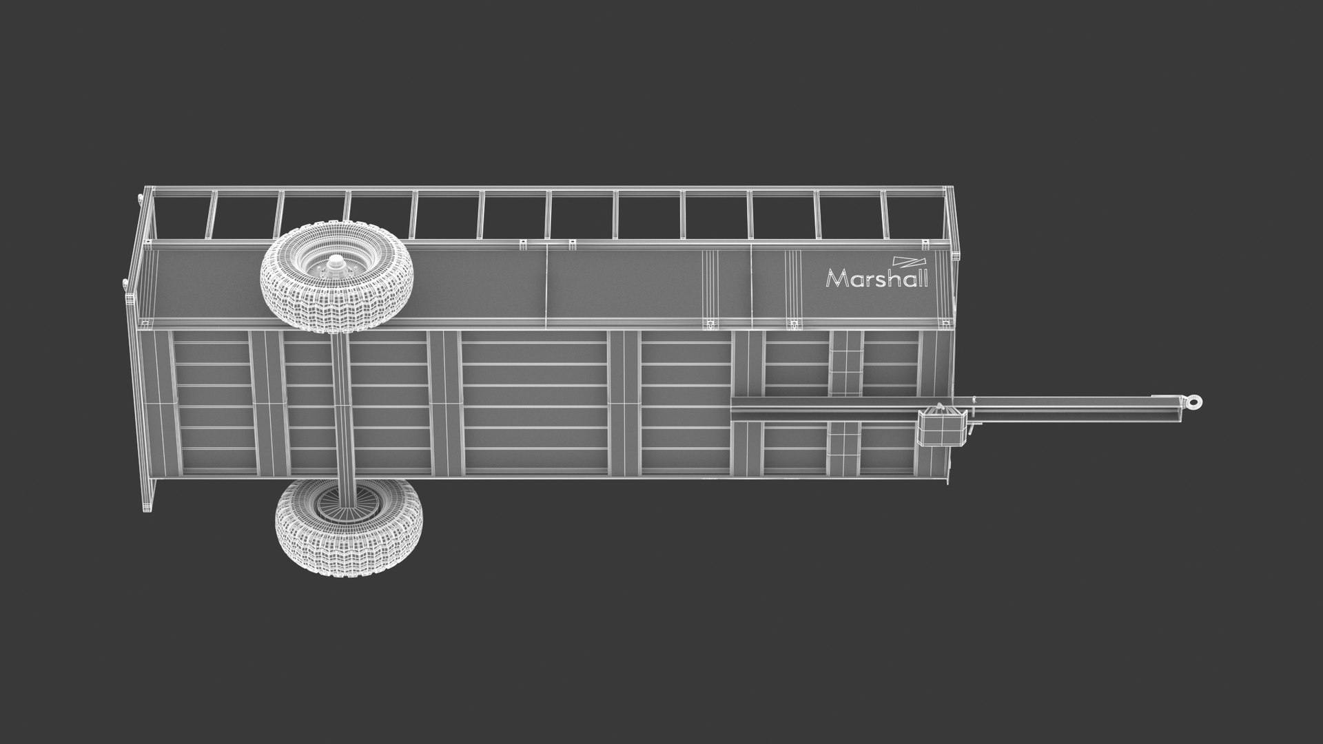 Agricultural Feed Trailers FT-15 3D - TurboSquid 2462880