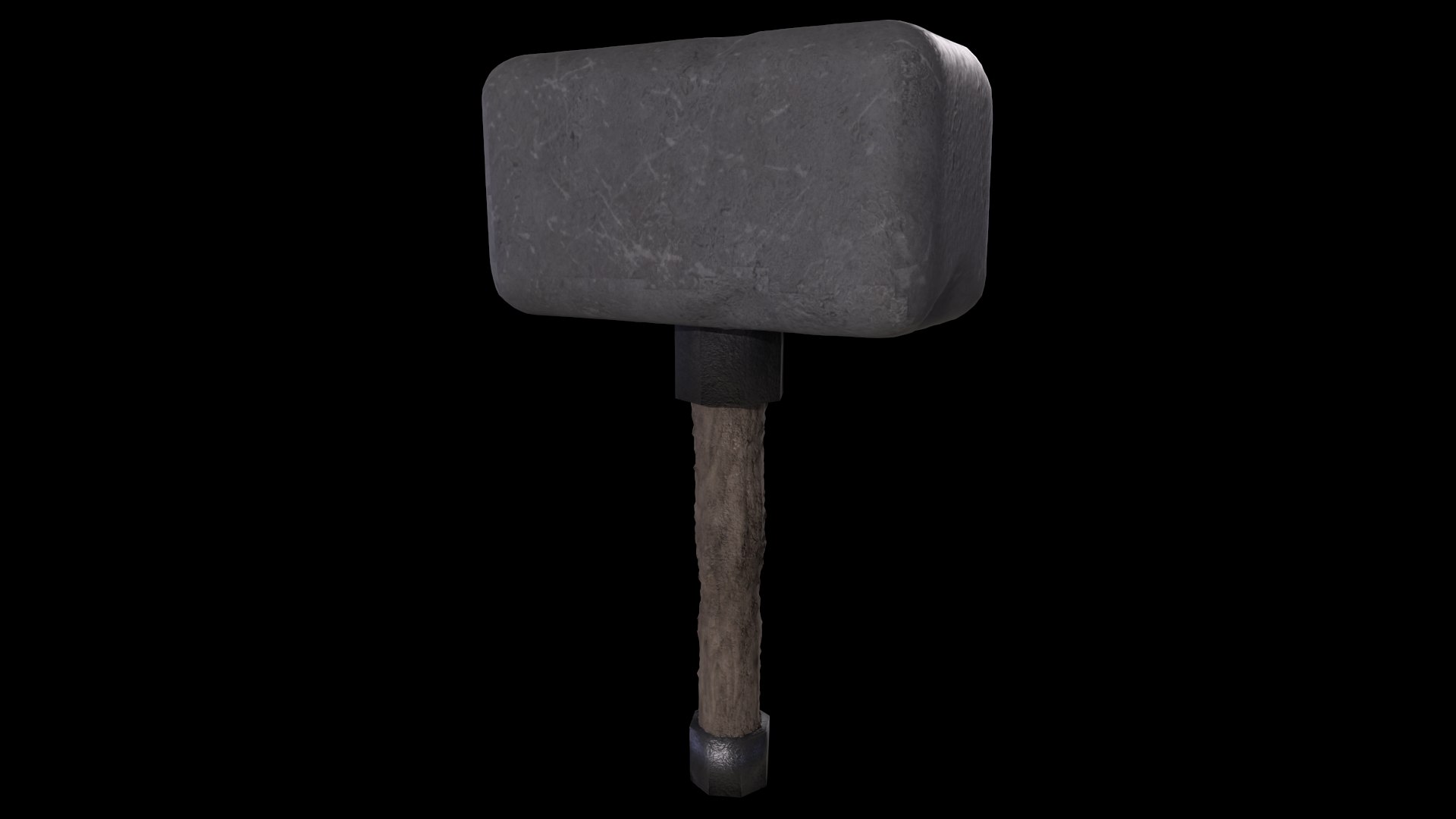 Sledgehammer Game Ready Low Poly PBR 3D Model 3D Model - TurboSquid 2183664