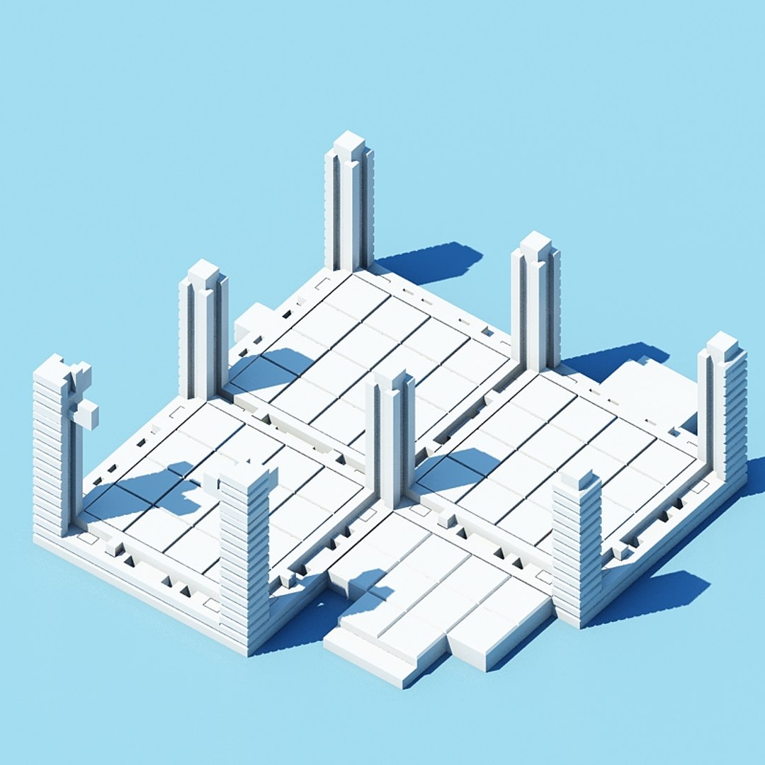 Free Printable Architecture Kit Series 1 3d Model