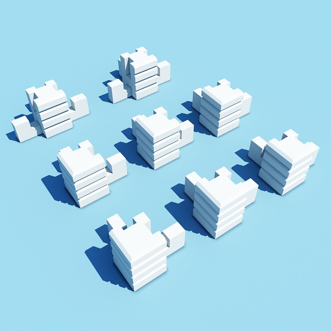 Free Printable Architecture Kit Series 1 3d Model