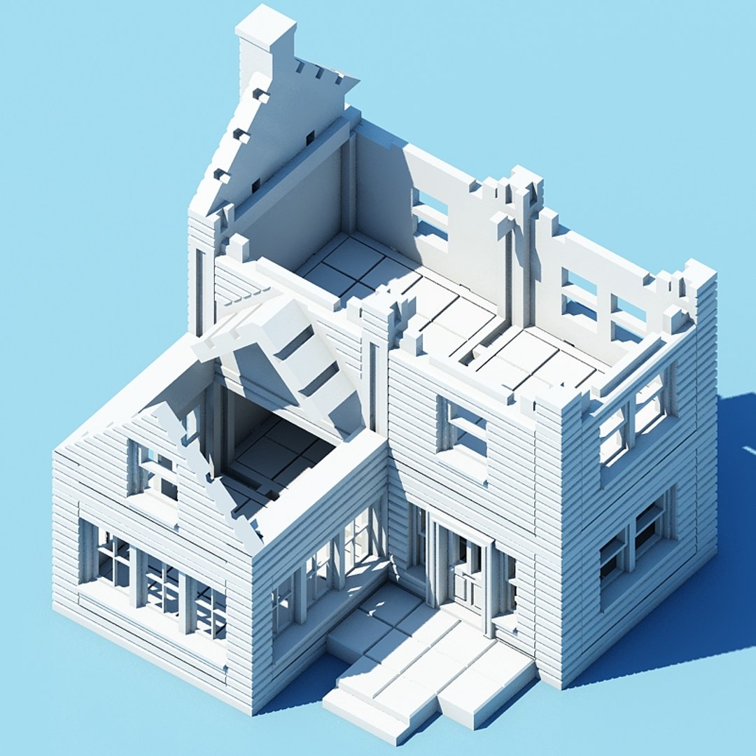 Free Printable Architecture Kit Series 1 3d Model