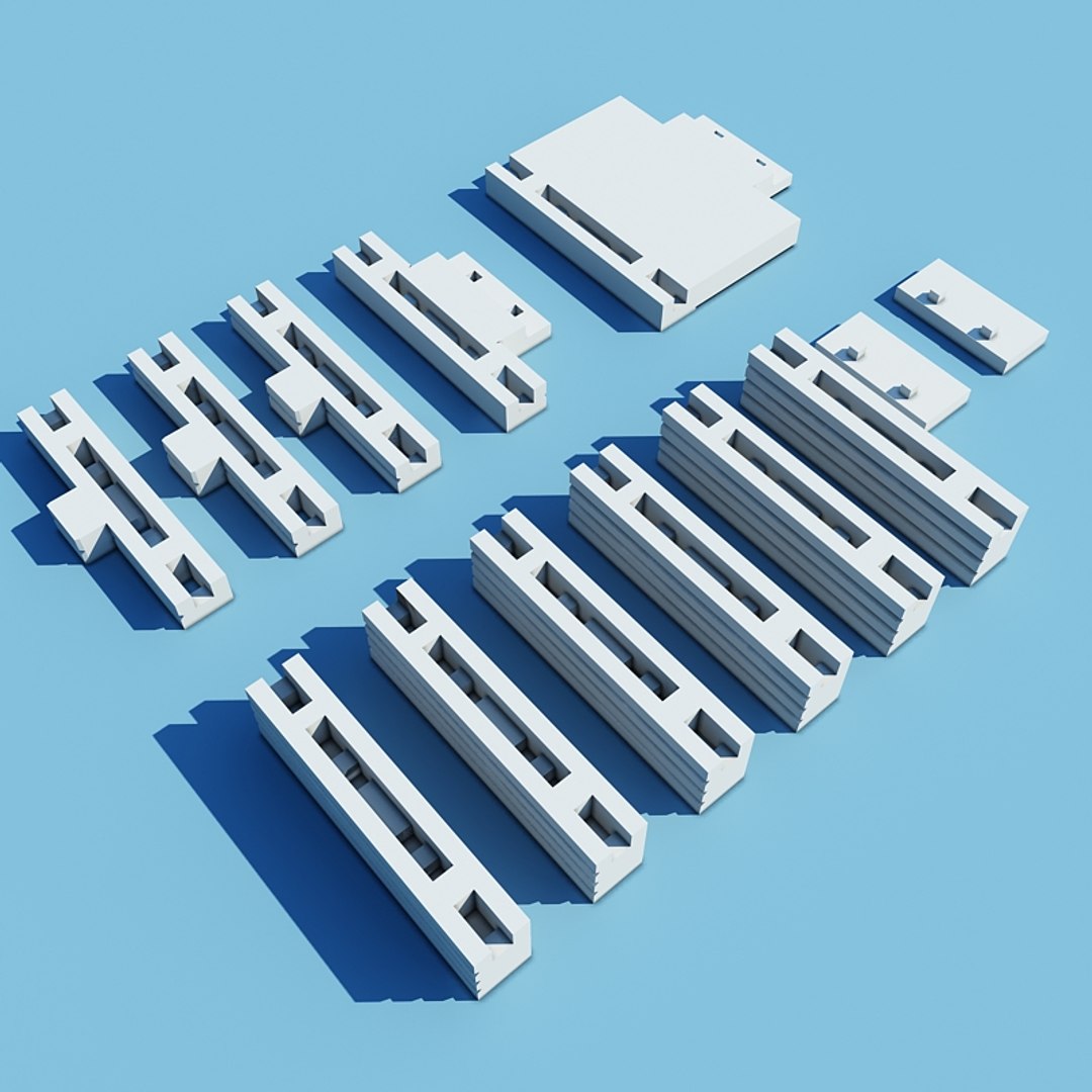 Free Printable Architecture Kit Series 1 3d Model