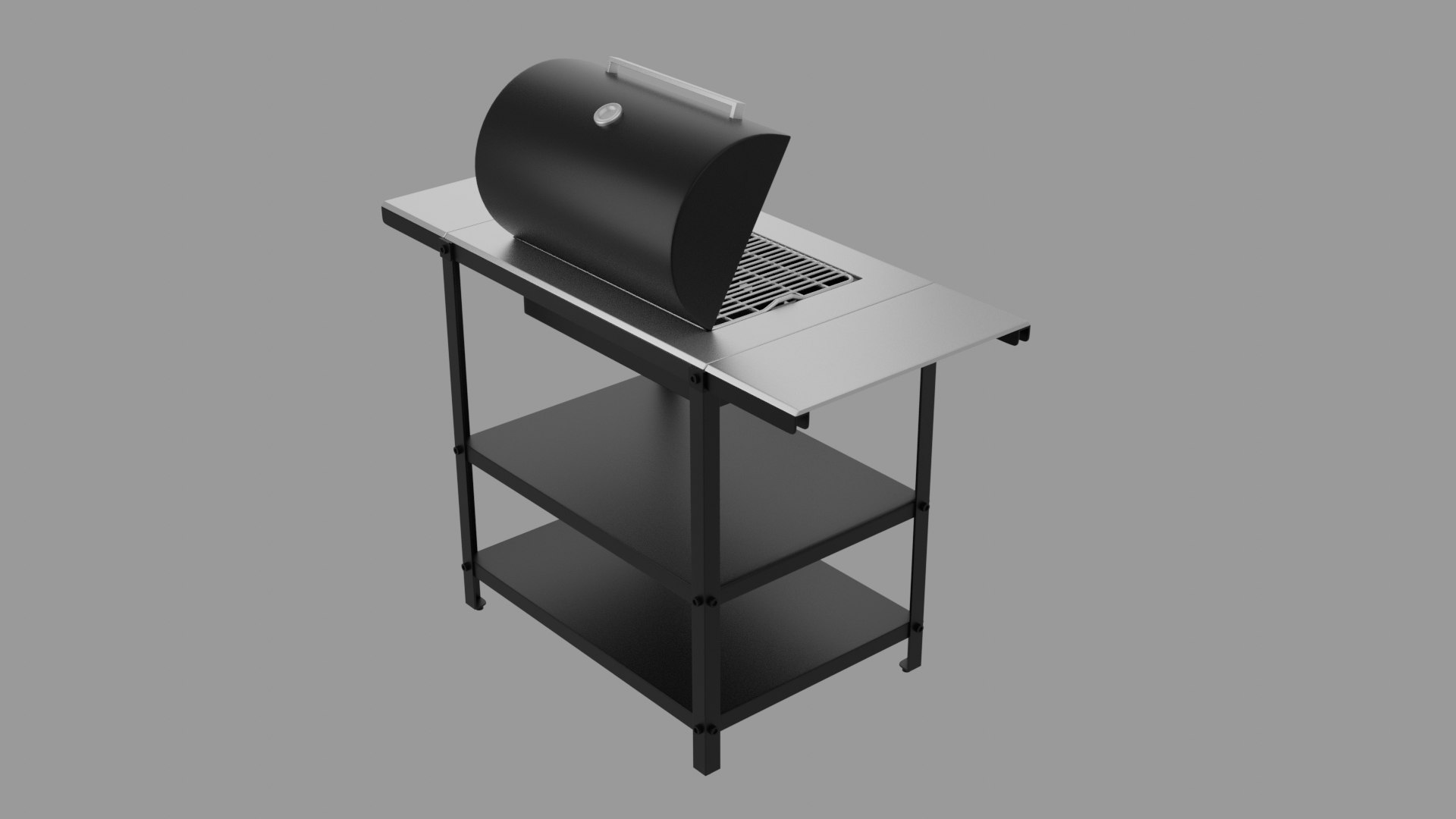 3D Model Barbecue Machine - TurboSquid 2084762